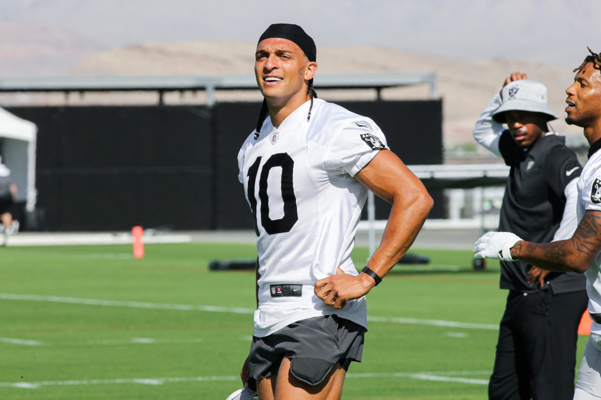 From the locker room: Las Vegas Raiders Mack Hollins - Sports ...