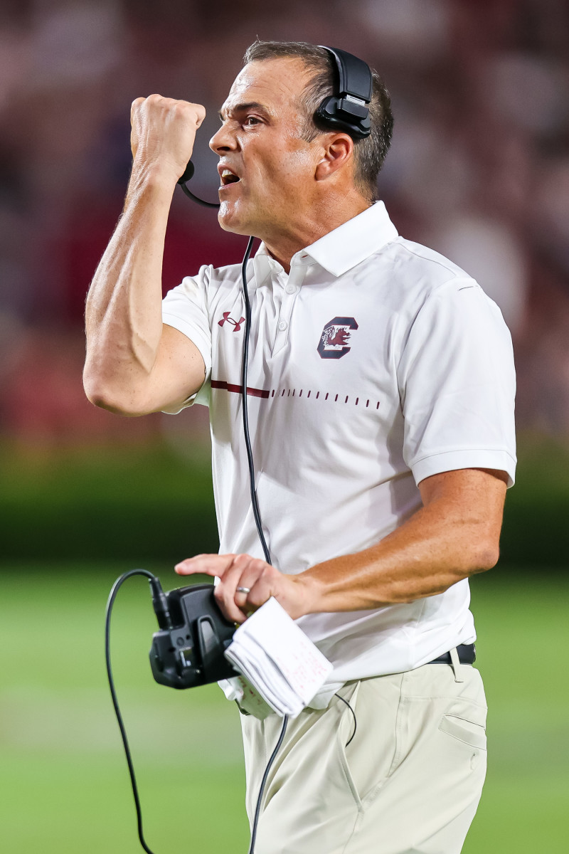 South Carolina Head Coach Shane Beamer Joins College Gameday - Sports ...