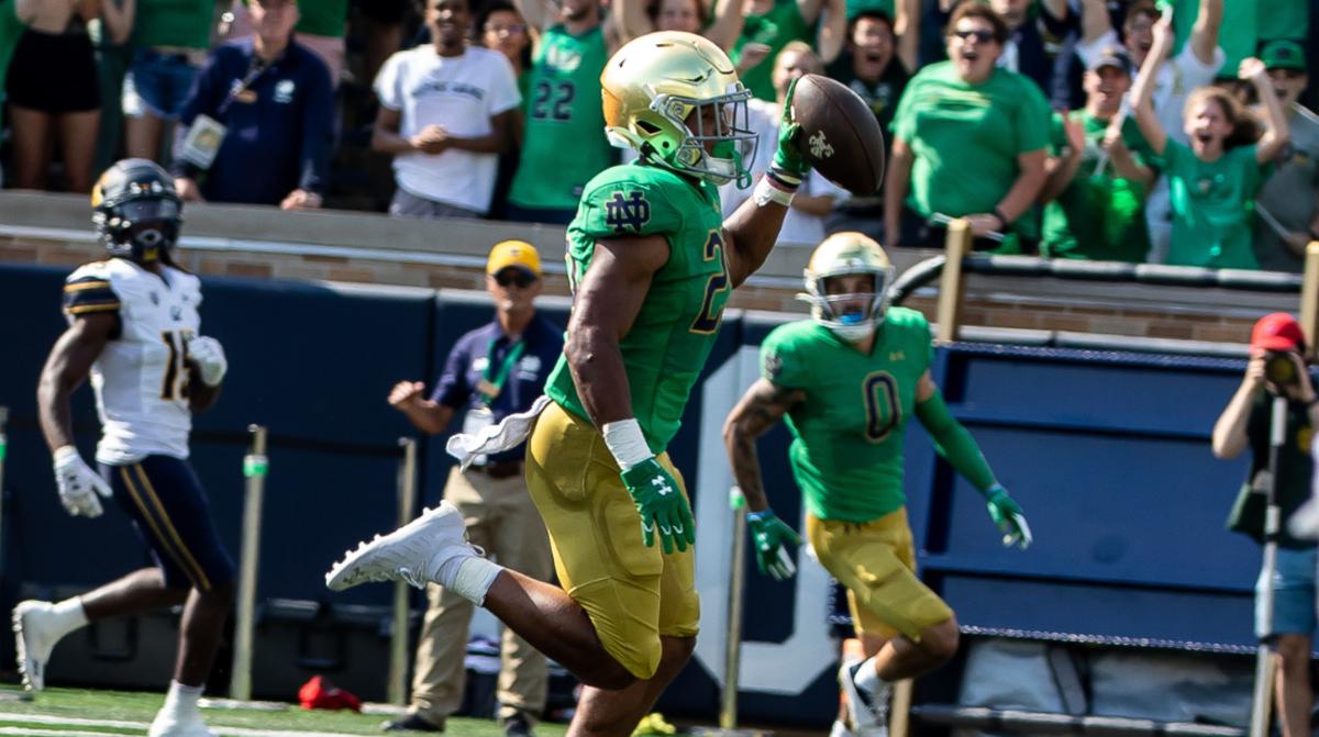 Game Observations: Notre Dame Offense Does What's Needed To Beat Cal ...
