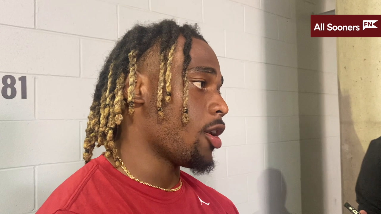 WATCH: Oklahoma Sooners RB Eric Gray Nebraska Postgame - Sports ...