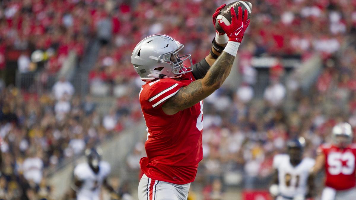 Ohio State TE Cade Stover Becoming Weapon In Passing Game - Sports ...