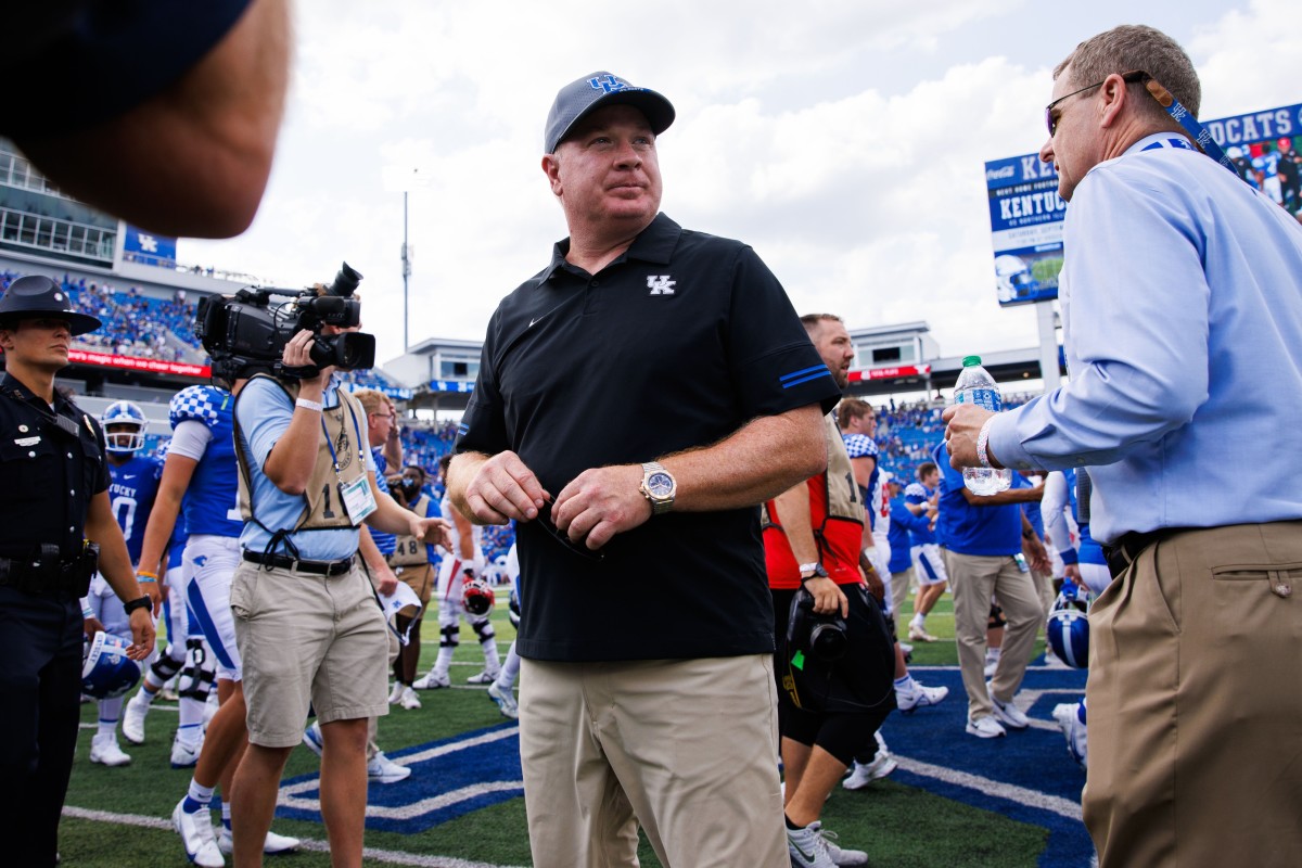 Everything Mark Stoops Said After Kentucky's 27-17 Win Over Mississippi ...