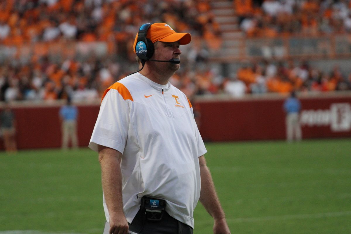 Watch: Tennessee Football Head Coach Josh Heupel Reacts to Blowout Win ...