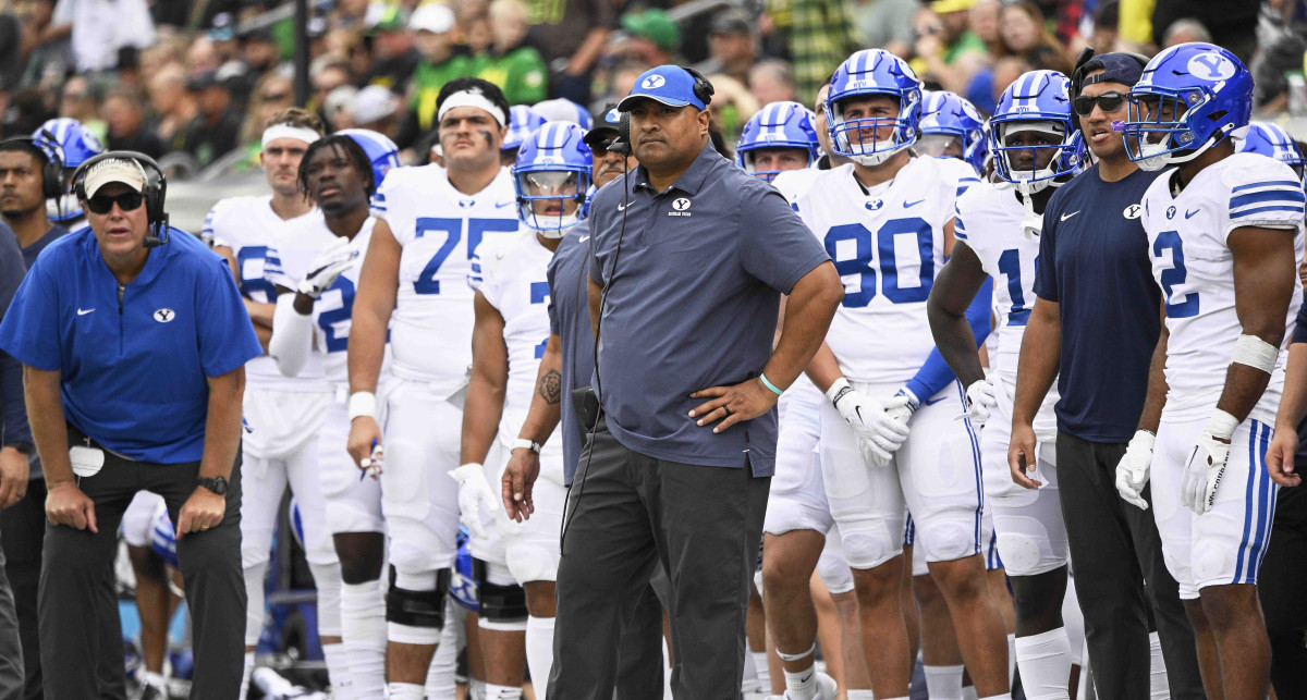 What Kalani Sitake Said After Oregon Ducks Defeated BYU Cougars 41-20 ...