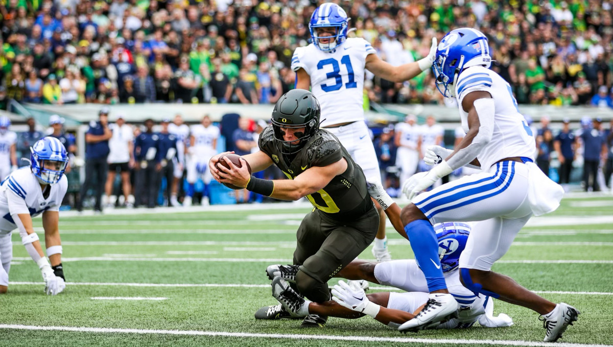 Oregon Football: Ducks Offensive Players of the Game vs. BYU Cougars ...