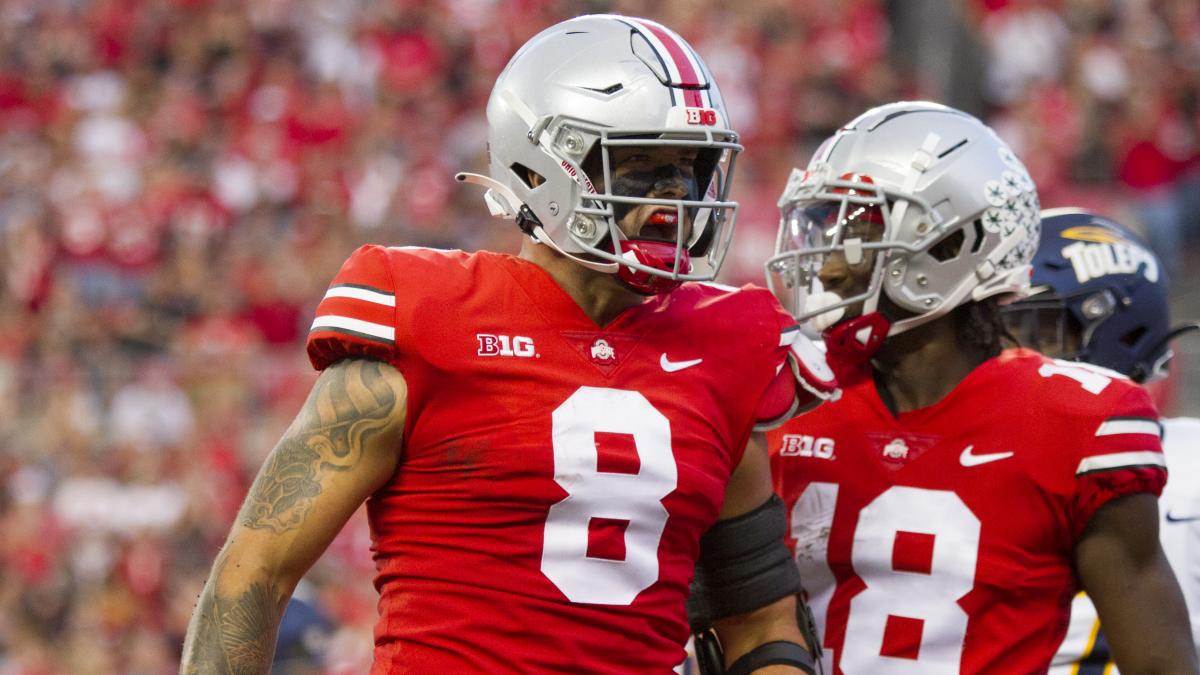 Photos From Ohio State's 77-21 Win Over Toledo - Sports Illustrated ...