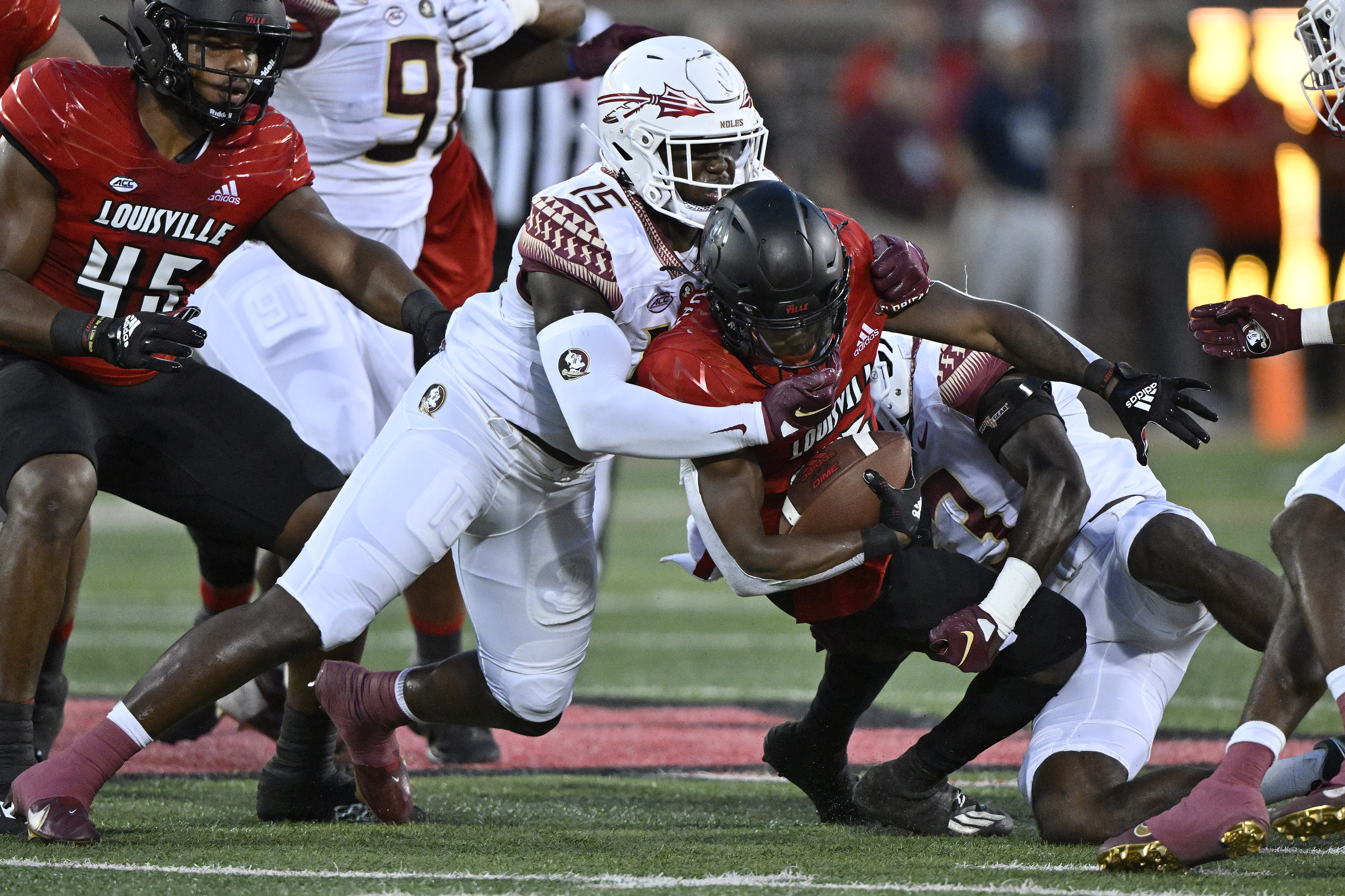 Florida State at Louisville: PFF grades and snap counts for the ...