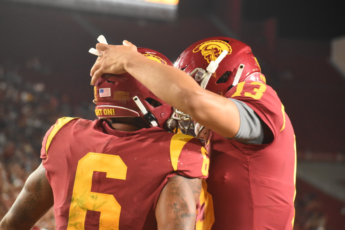 Look: Best photos from USC Trojans' win over Fresno State - Sports ...
