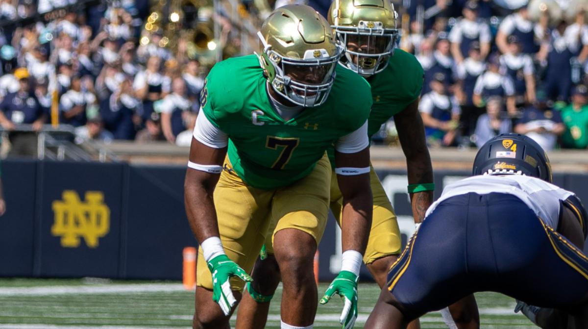 Notre Dame Defensive End Isaiah Foskey Declares For The NFL Draft ...