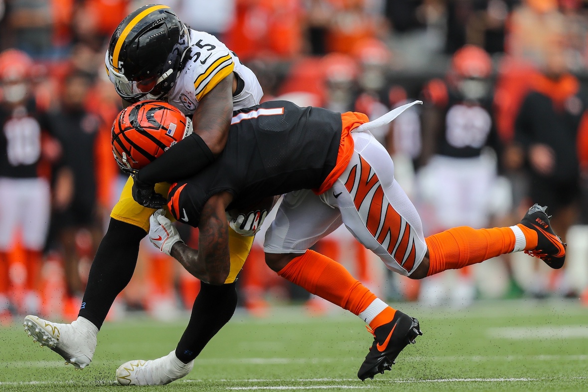 Pittsburgh Steelers LB Devin Bush Suffers Injury vs. Patriots - Sports ...