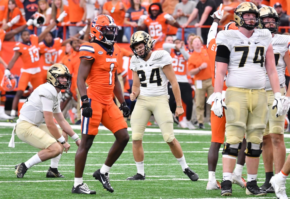 PHOTO GALLERY: Pictures From Purdue's 32-29 Loss to Syracuse on the ...