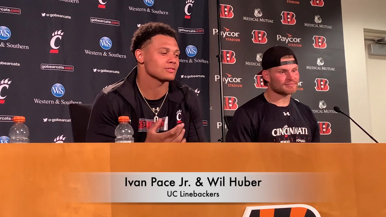Ivan PaceJr.-Wil Huber Miami Postgame - All Bearcats