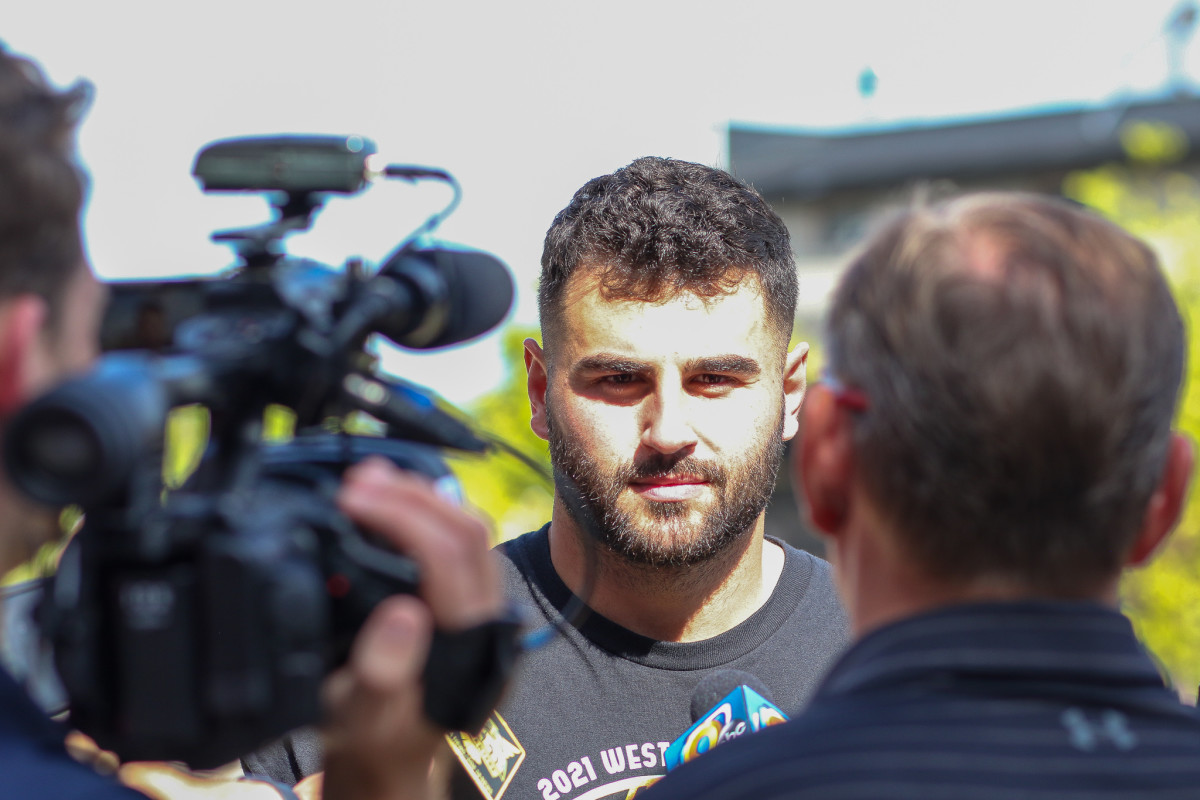 Large Group Coming to Watch Nico Ragaini - Sports Illustrated Iowa ...