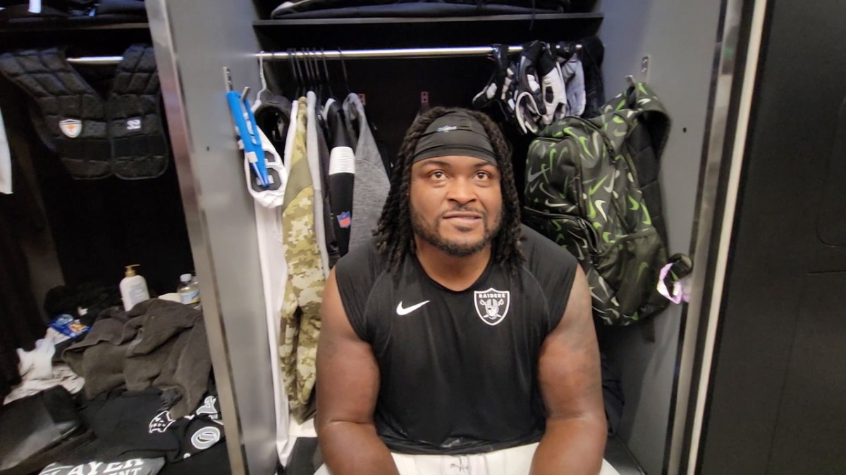 From the Las Vegas Raiders locker room: John Simpson - Sports ...