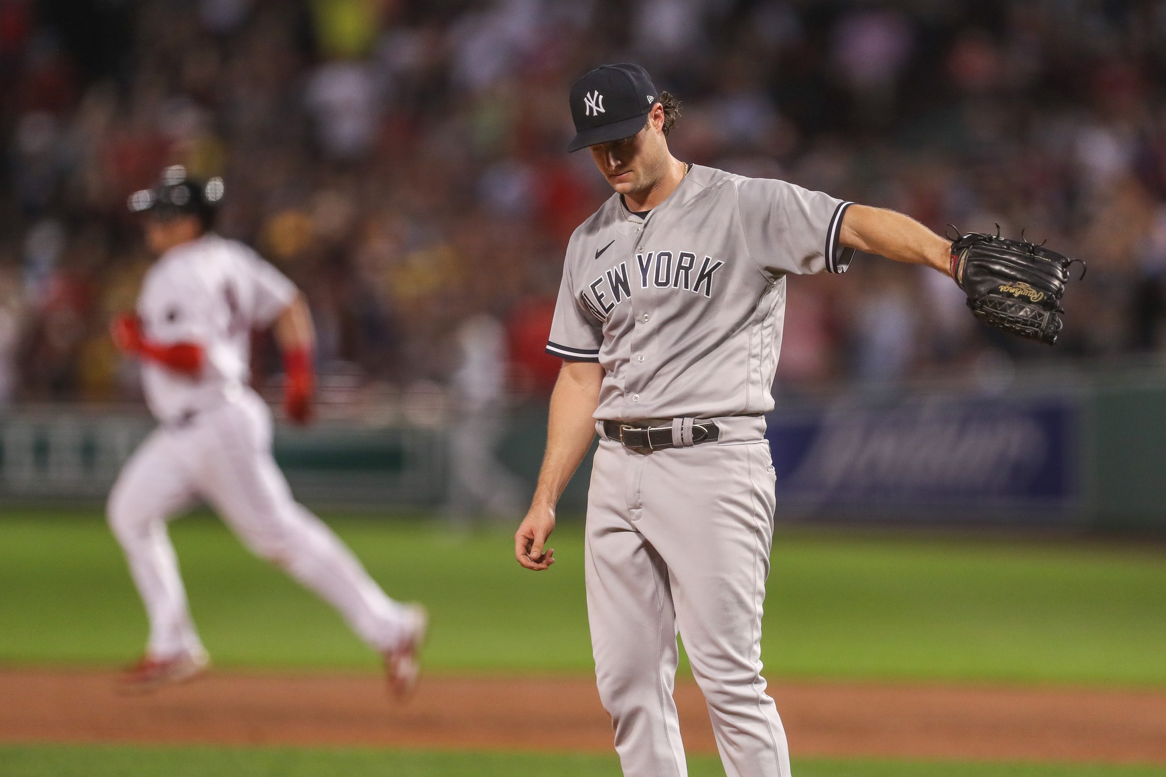 New York Yankees SP Gerrit Cole Still Looking to Limit Home Run Ball Against Boston Red Sox ...