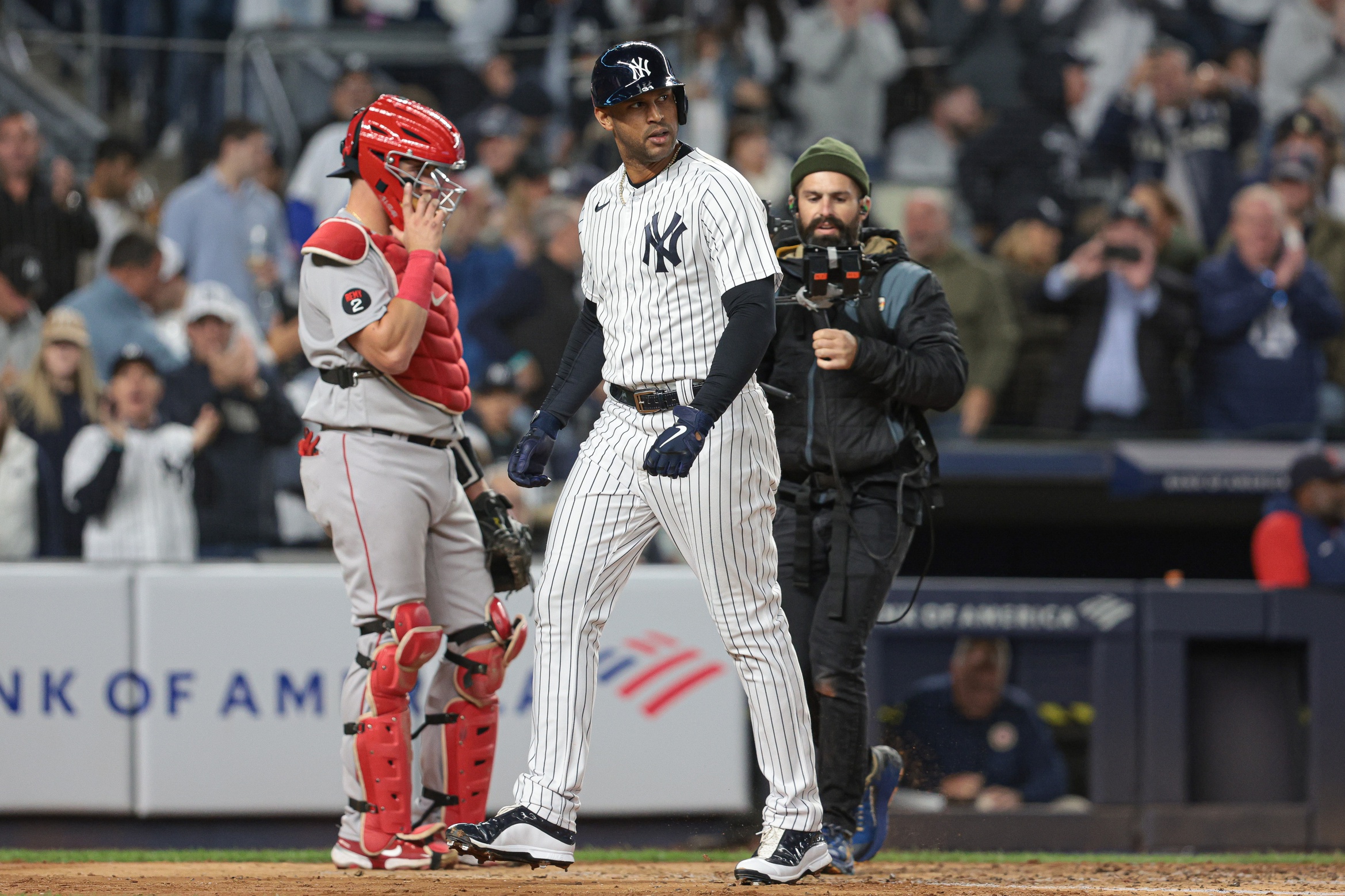 New York Yankees OF Aaron Hicks Takes Advantage of Start, Hits 100th ...