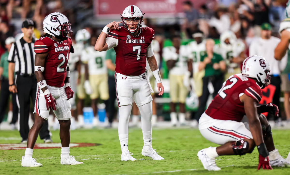 South Carolina's Marcus Satterfield Reveals Plan For Spencer Rattler ...