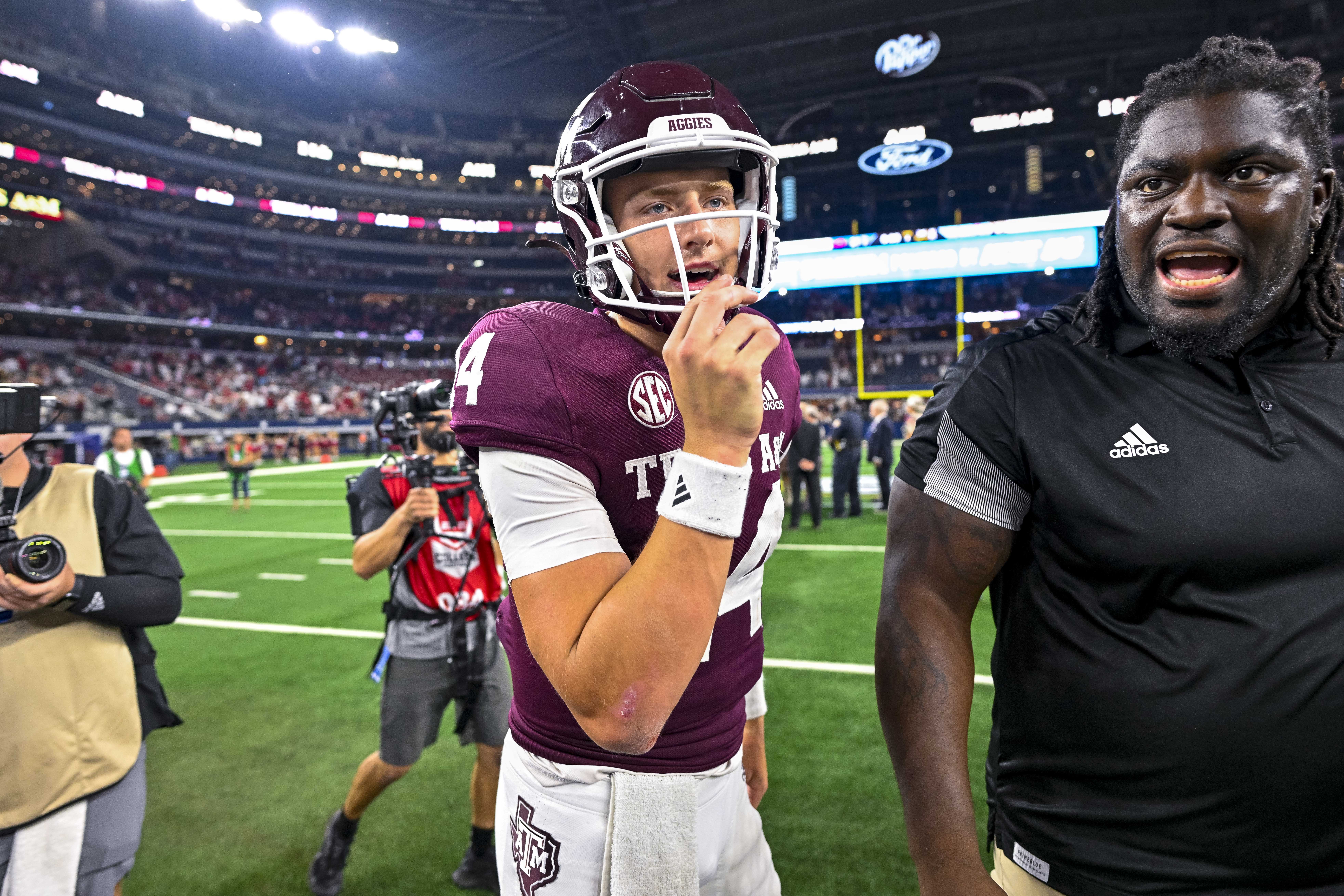 Just Like Dad: Max Johnson Proves To Be Texas A&M Aggies' Best Option ...
