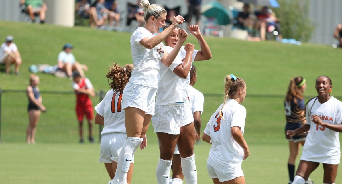 Hopkins Scores 50th, UVA Women's Soccer Takes Down Louisville 2-0 ...