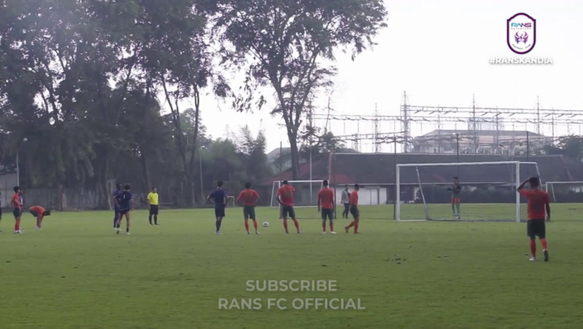 Pitchside: RANS Nusantara FC' goals in friendly against Serang Jaya ...
