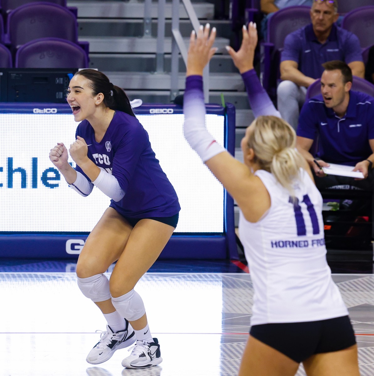 TCU Women's Volleyball: Frogs Impress in First Big 12 Action - Sports ...