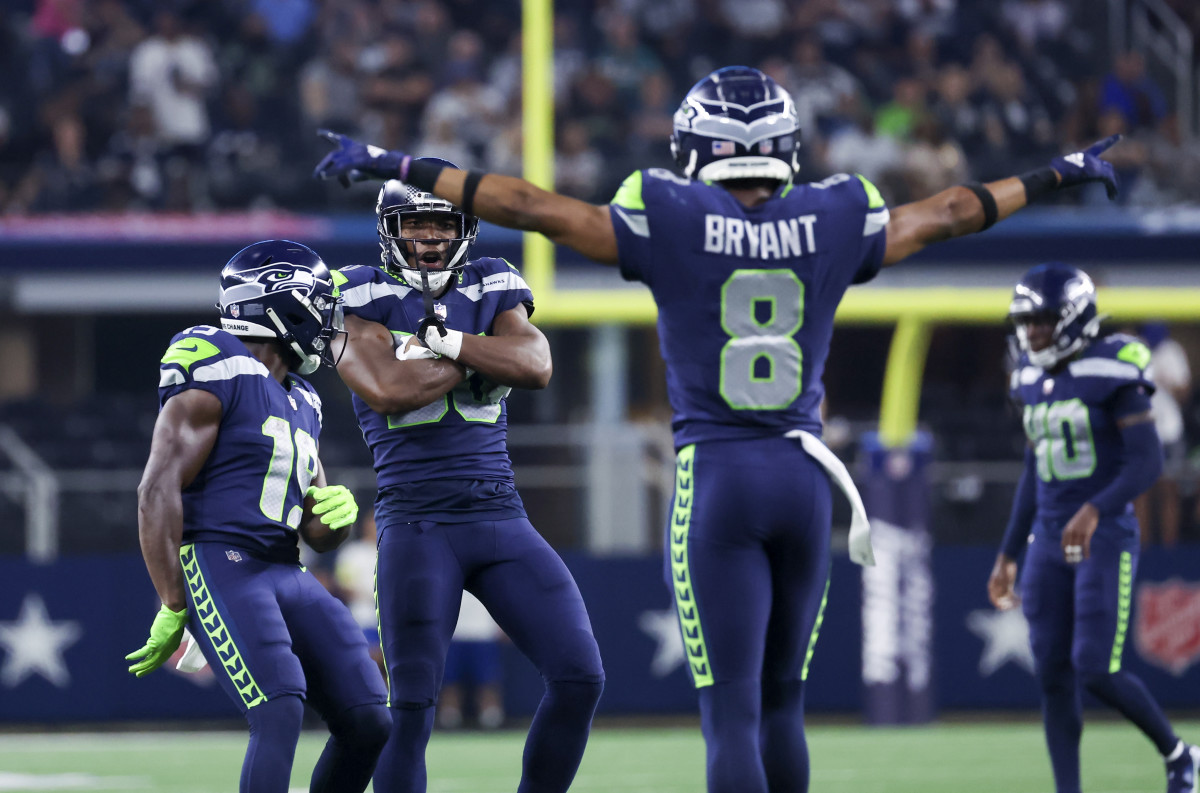 Watch: Coby Bryant, Desmond Ridder Meet Up After Falcons 27-23 Win Over ...