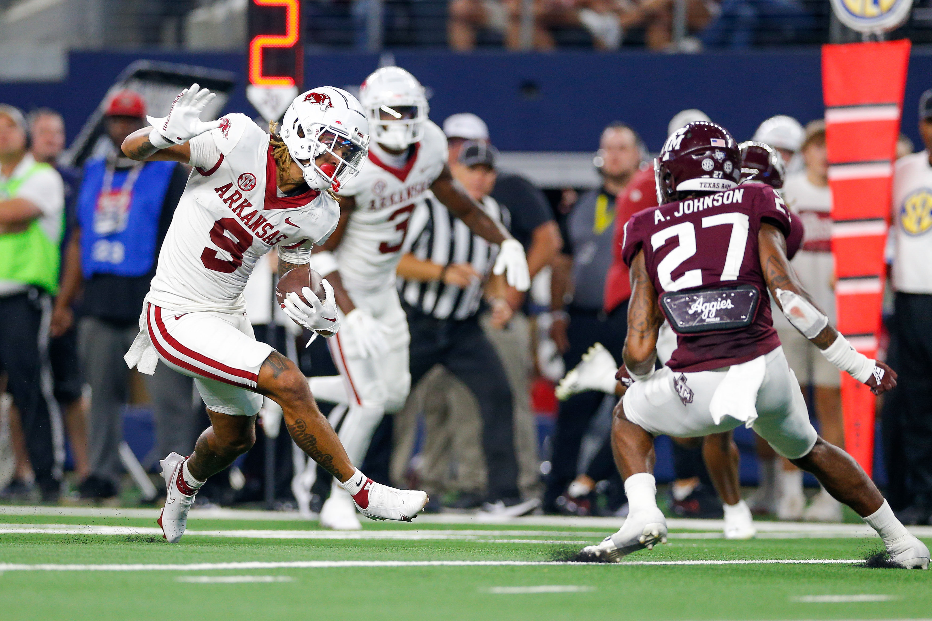 Texas A&M Aggies Star Antonio Johnson Earns SEC Honors Following ...