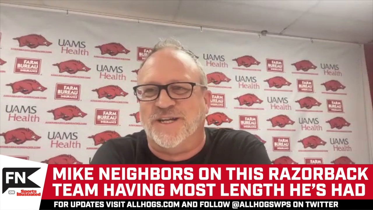 Razorbacks Coach Mike Neighbors on Different Look - Sports Illustrated ...