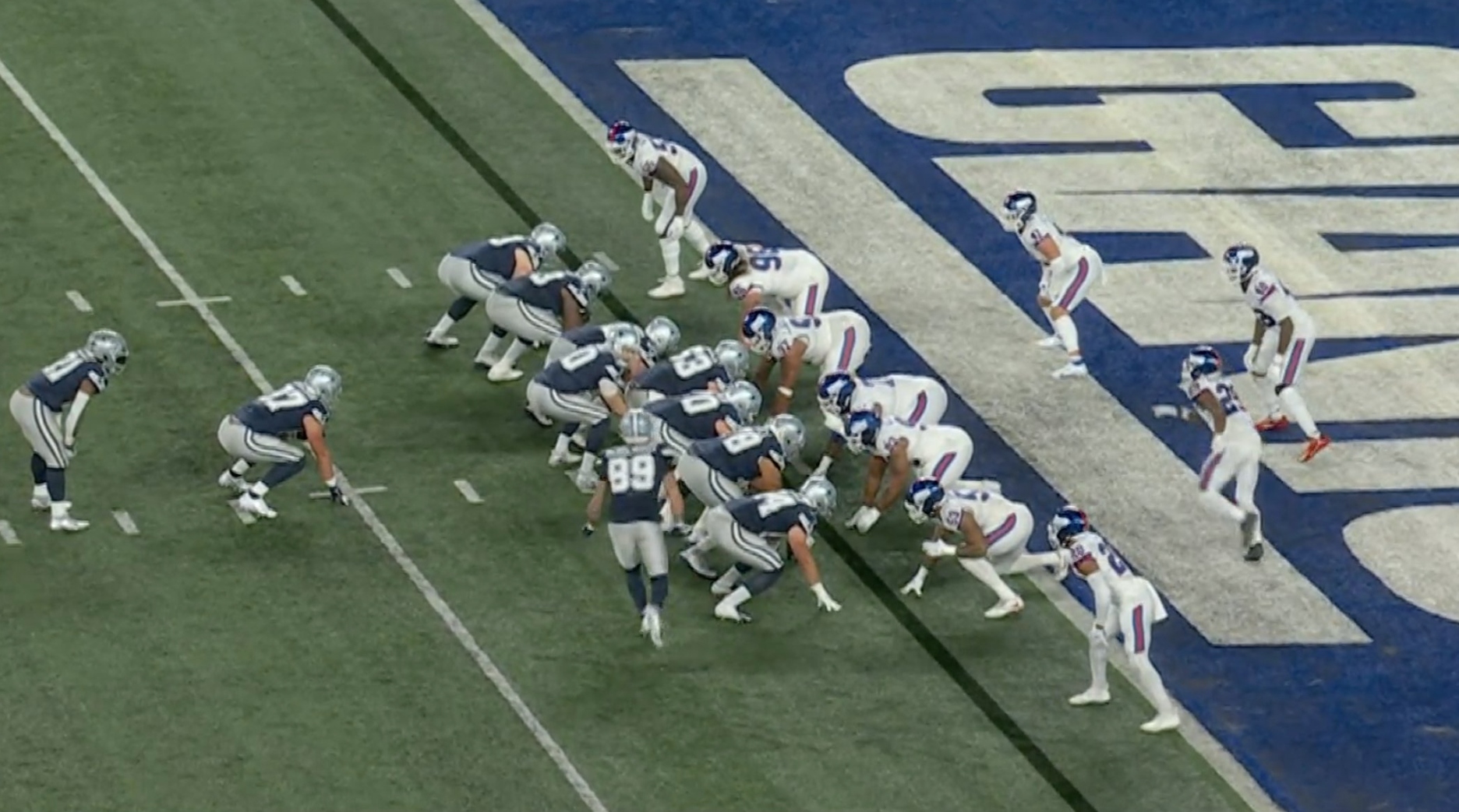 Giants Only Had 10 Players on Field for Ezekiel Elliott Touchdown Run ...