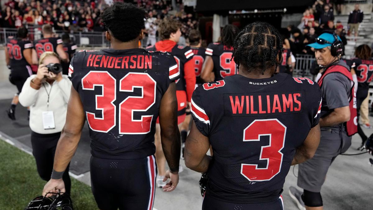 Ohio State's Miyan Williams Talks Bond With TreVeyon Henderson - Sports ...