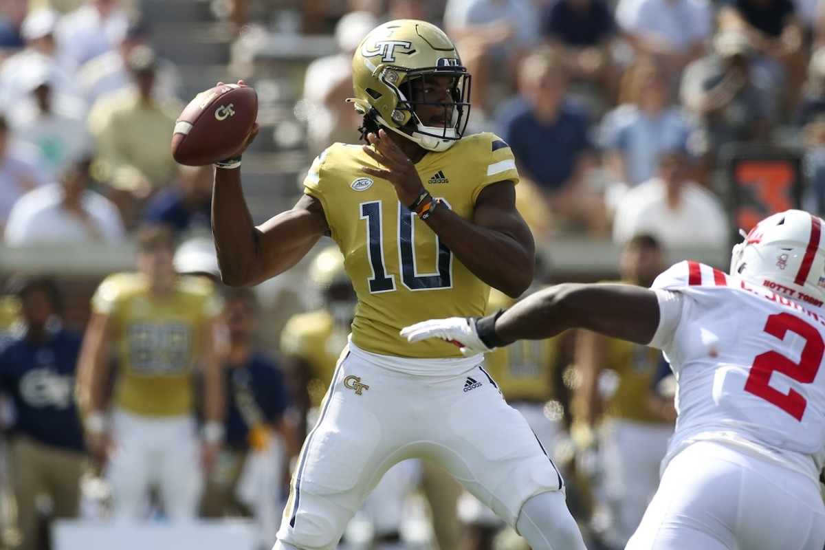 Pitt Panthers Won't Hold Back vs. Athletic Georgia Tech QB - Sports ...