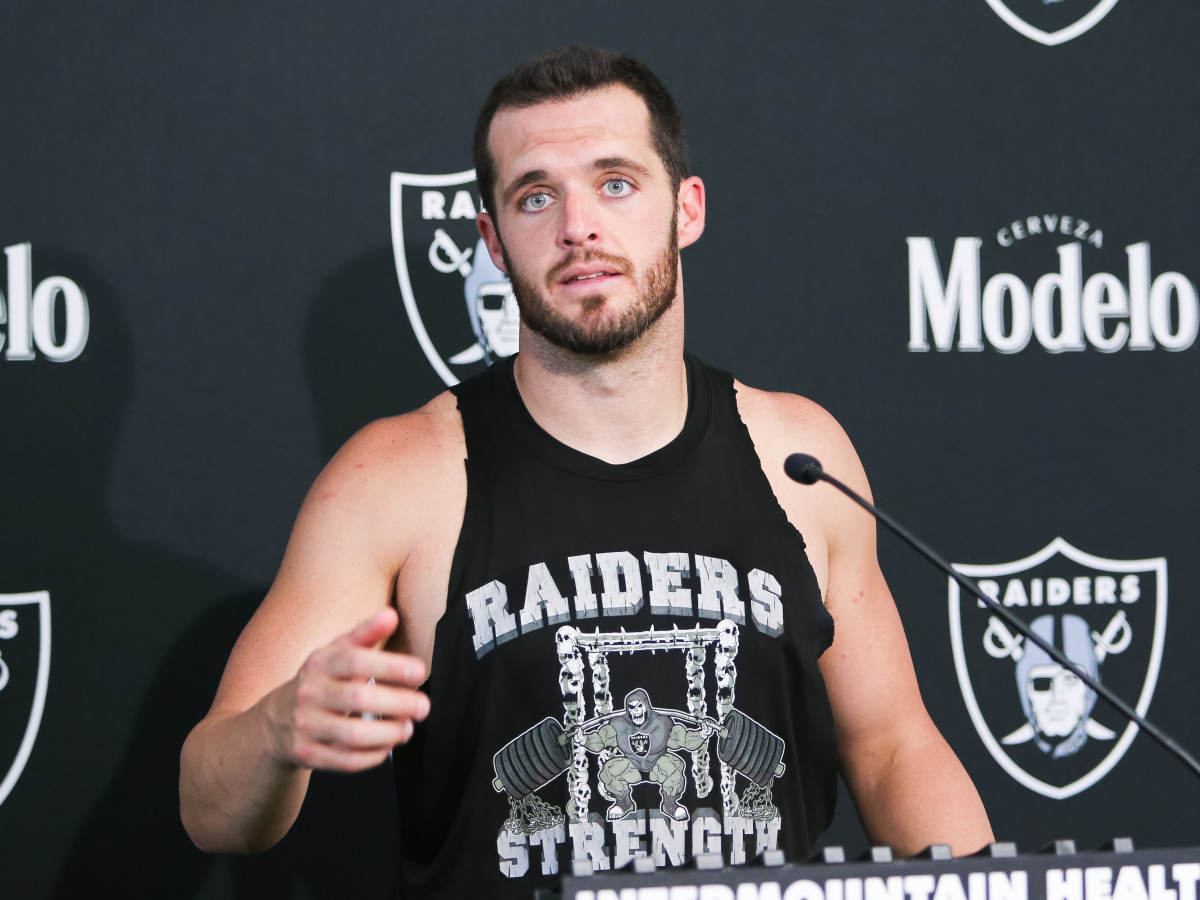 Las Vegas Raiders Derek Carr on state of the Silver & Black - Sports ...