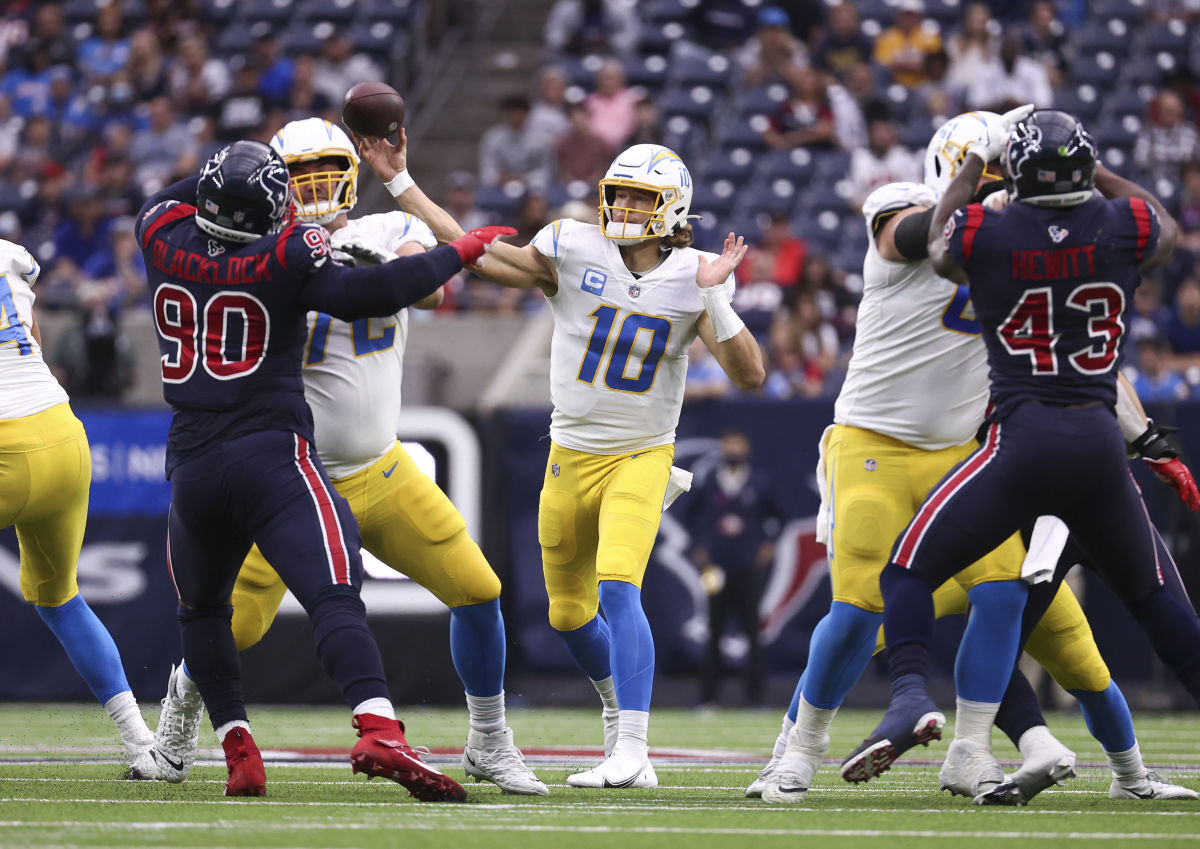 Los Angeles Chargers at Houston Texans Week 4 Injury Report: Wednesday ...