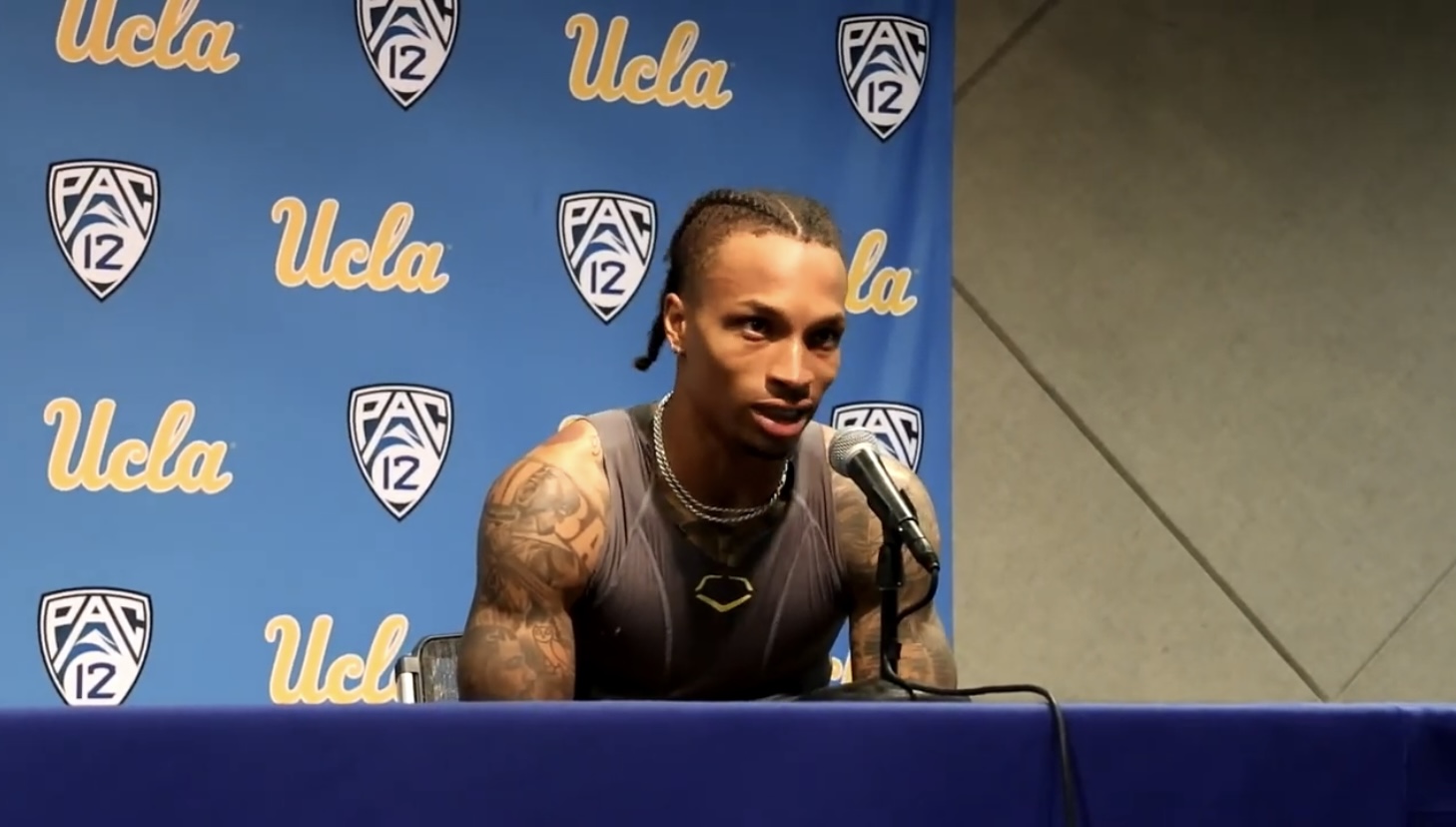 WATCH: Dorian Thompson-Robinson, Jake Bobo, Stephan Blaylock on UCLA-UW ...