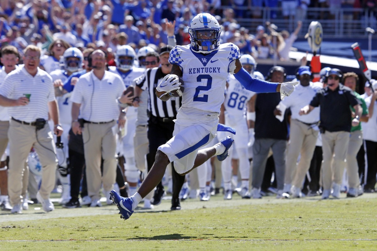 Barion Brown Nearly Ran Kentucky to Victory Against Ole Miss - Sports ...
