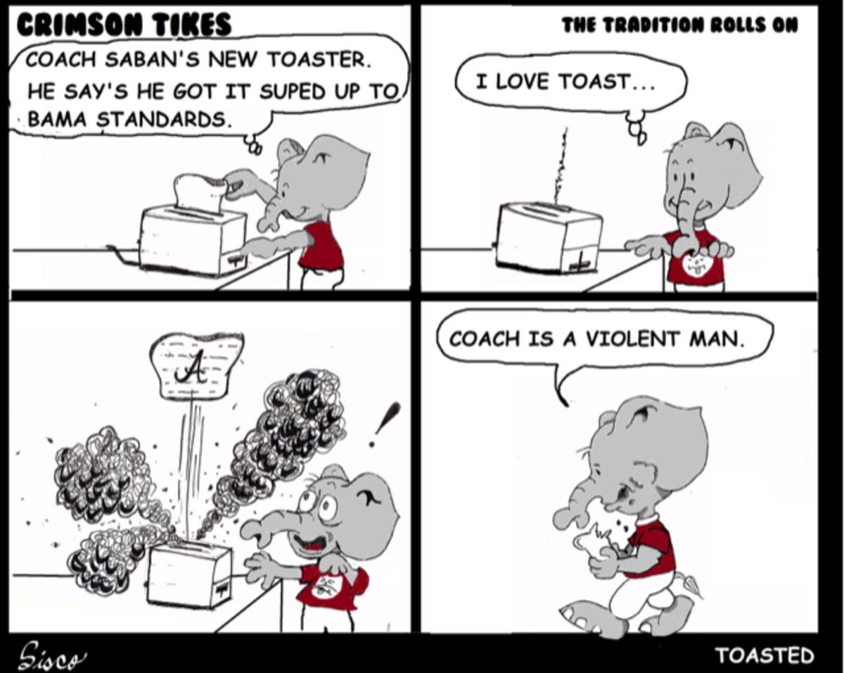 Crimson Tikes: Toast - Sports Illustrated Alabama Crimson Tide News ...