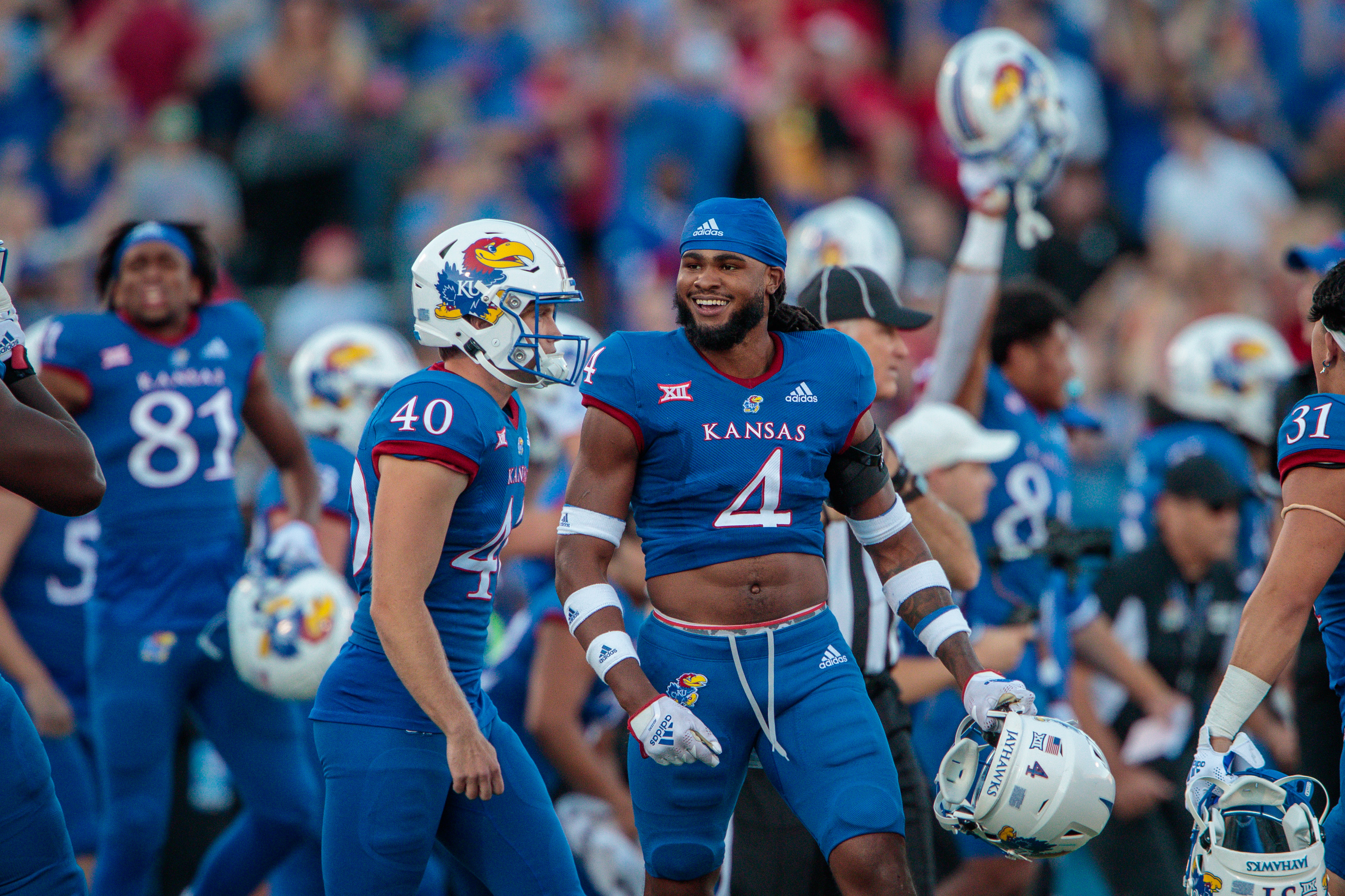 Quick React: Kansas Jayhawks defeat Iowa State Cyclones 14-11 - Blue ...