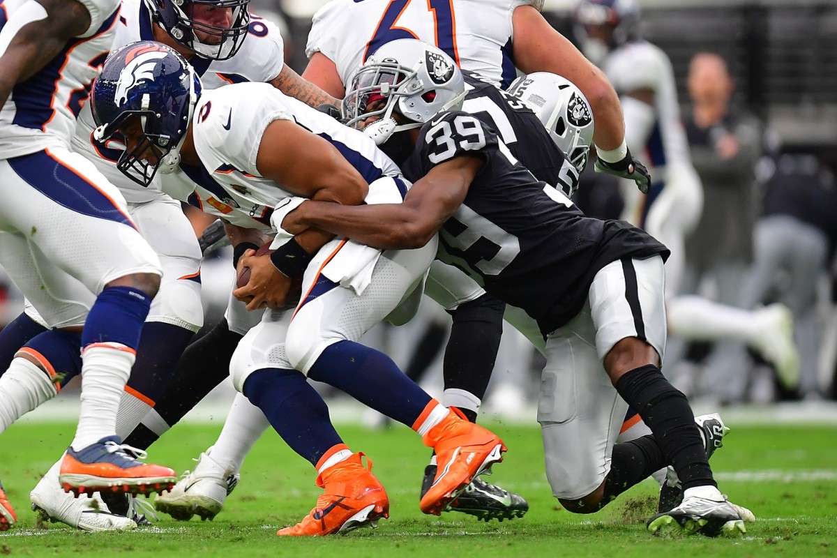 Las Vegas Raiders down the Denver Broncos in 32-23 win - Sports Illustrated Las Vegas Raiders ...