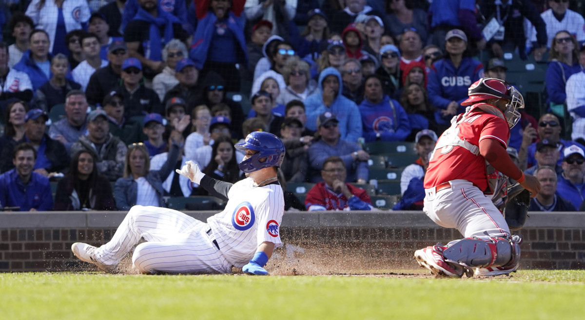 Chicago Cubs Cruise to Victory Over Cincinnati Reds at Wrigley Field ...