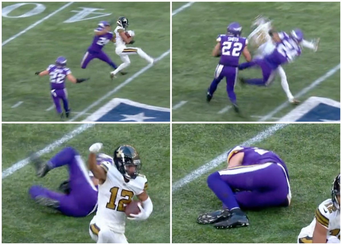 Vikings' Harrison Smith took friendly fire to gonads, didn't injure ...