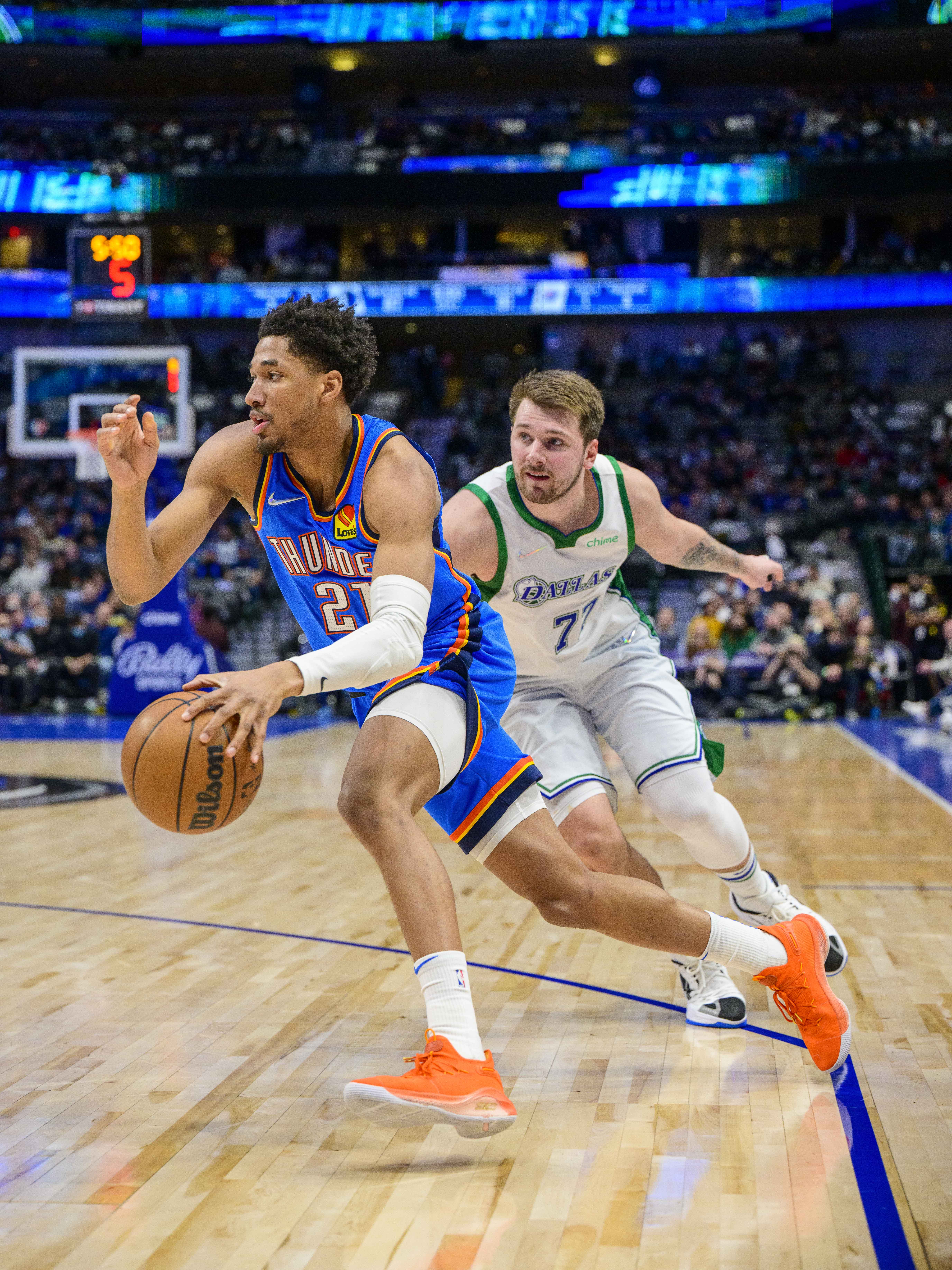 OKC Thunder: Aaron Wiggins Fills Void Left by Kenrich Williams Injury ...