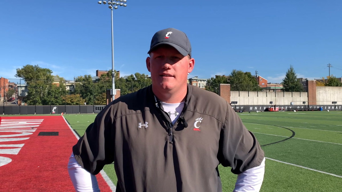 Watch: UC TE Coach Nate Letton on Positional Impact, His First Year in ...