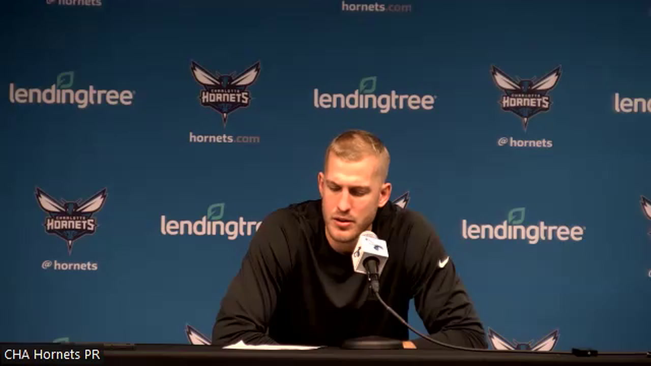 WATCH: Mason Plumlee Postgame vs Pacers - Sports Illustrated Charlotte ...
