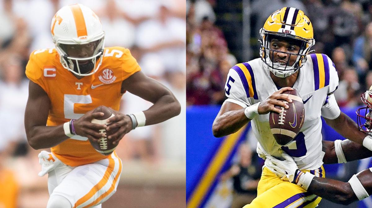 Game Prediction: #8 Tennessee Volunteers at #25 LSU Tigers - Sports ...