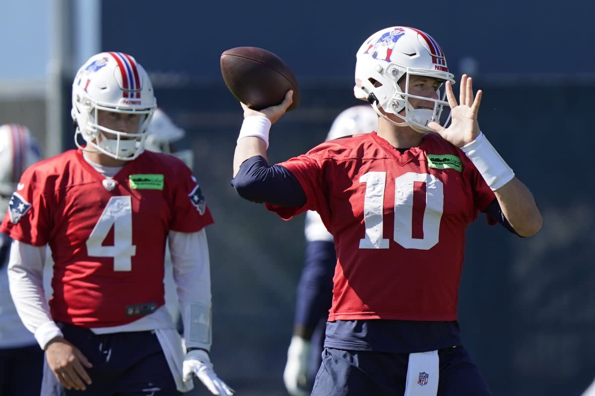 New England Patriots Practice Update: Who’s First-Team QB? - Sports ...