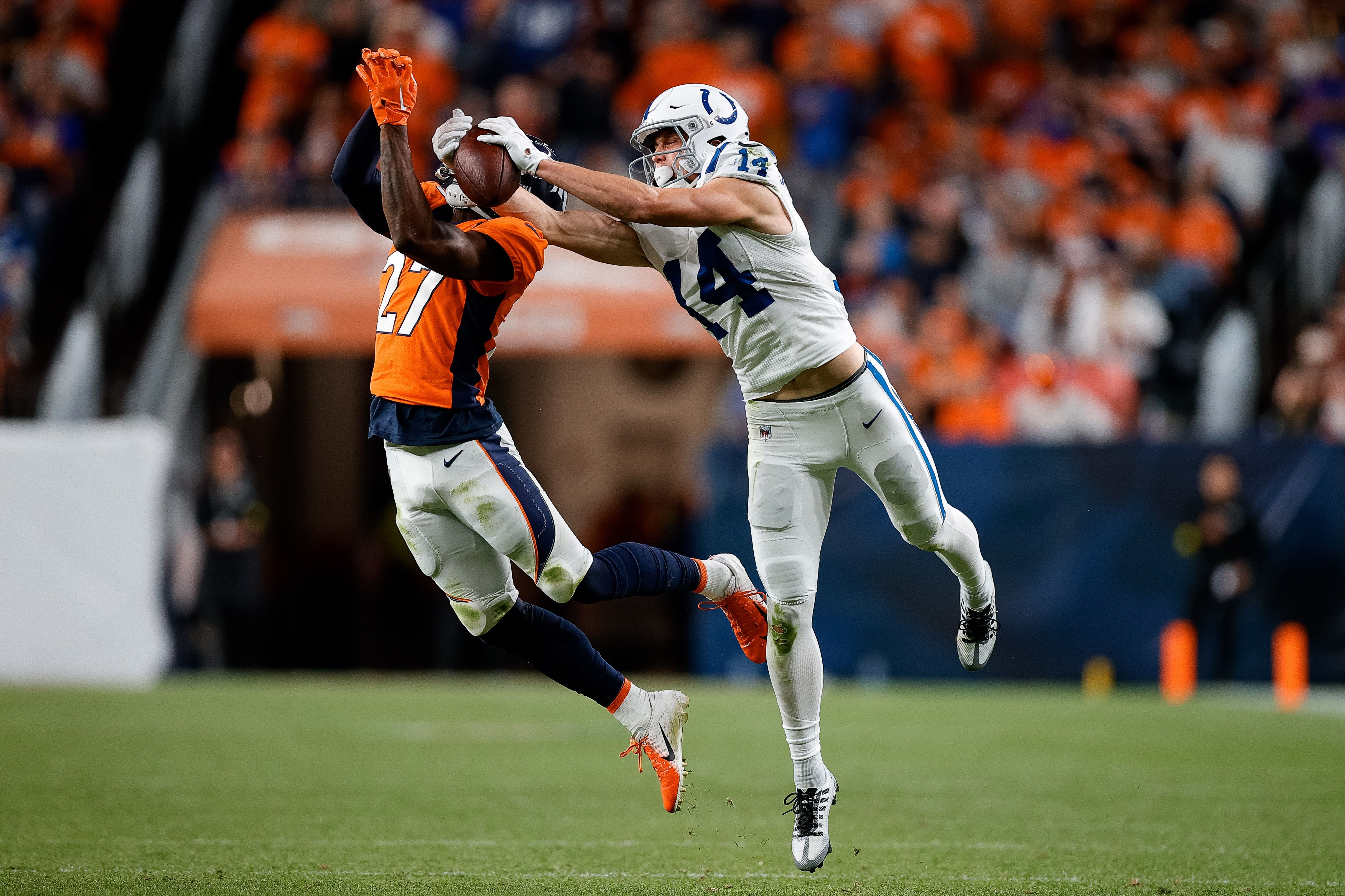 Alec Pierce, Mike Boone Perform Well on Thursday Night Football - All ...
