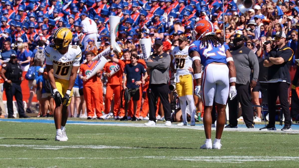 Florida Heads Into Halftime vs. Missouri Tied 10-10 - Sports ...