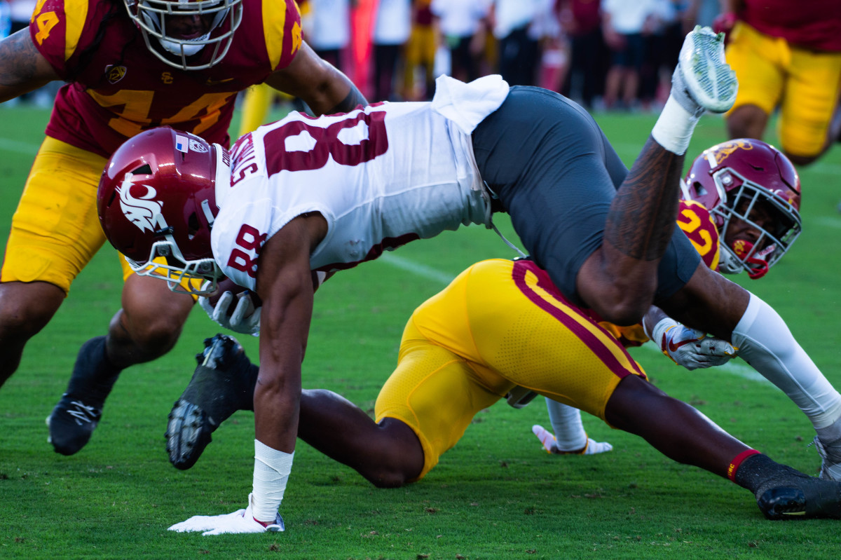 Look: Best photos from USC Trojans' win over Washington State Cougars ...