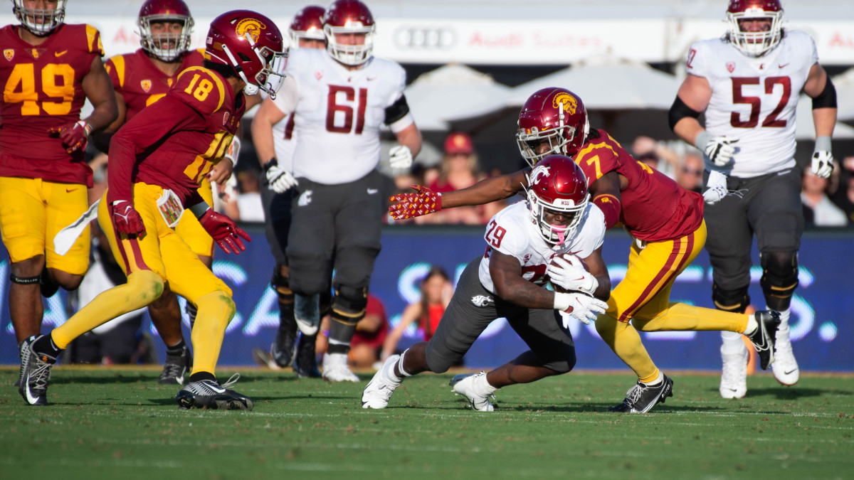 Look: Best photos from USC Trojans' win over Washington State Cougars ...