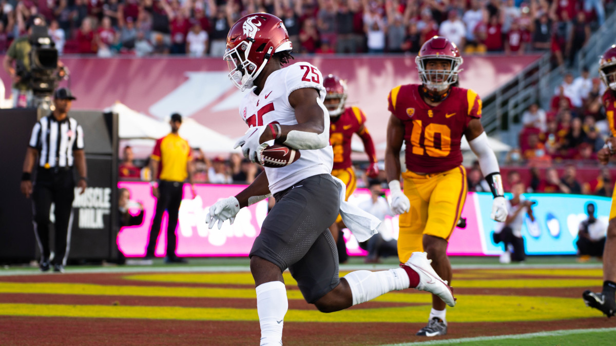 Look: Best photos from USC Trojans' win over Washington State Cougars ...